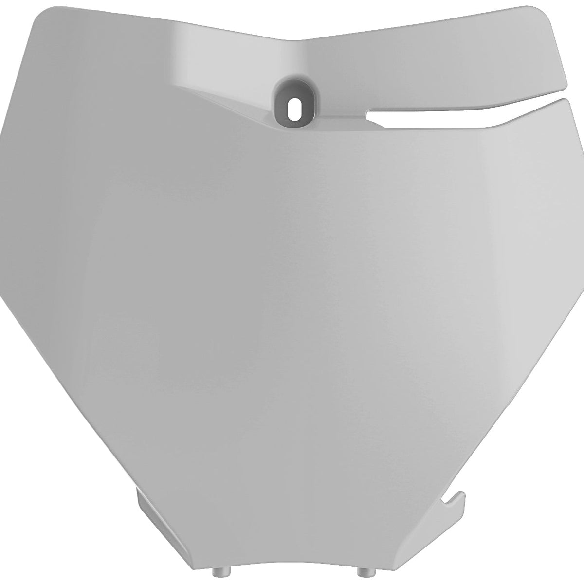 Polisport KTM Number Plate SX SXF 2019 - 2022, White – Enduro Only