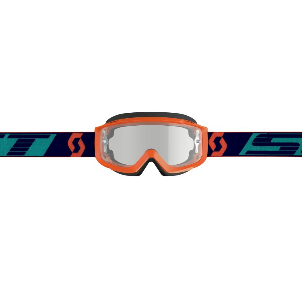 Scott Split OTG Goggles, Orange – Clear Works Lens – Enduro Only